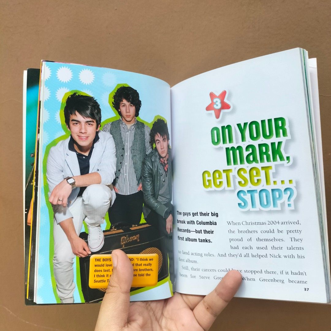 JONAS BROTHERS by Scholastic, Hobbies & Toys, Books & Magazines ...