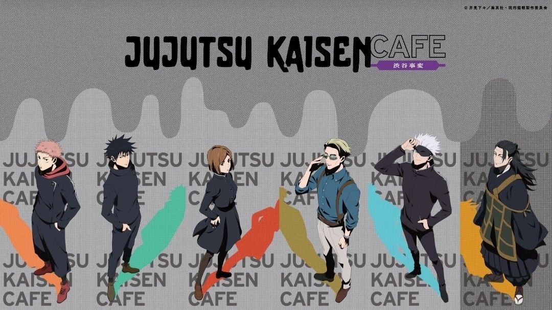 Jujutsu kaisen cafe gojo satoru kento nanami fushiguro megumi itadori ...