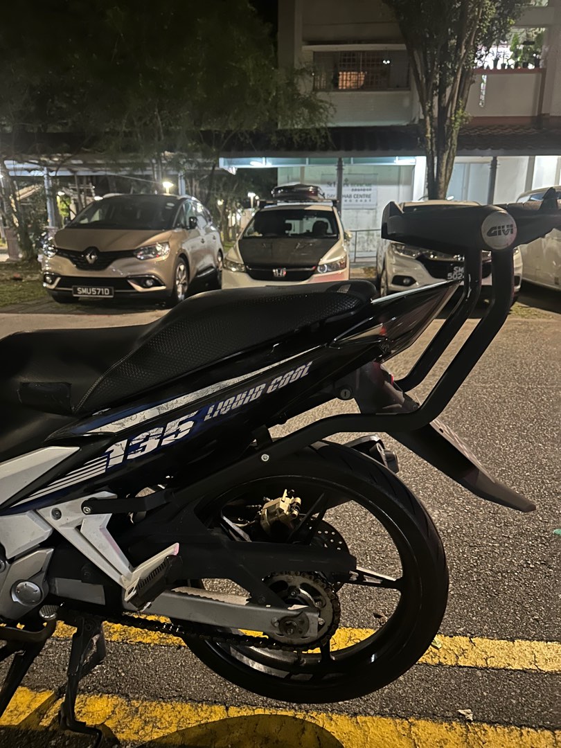 Jupiter MX 135 rack, Motorcycles, Motorcycle Accessories on Carousell