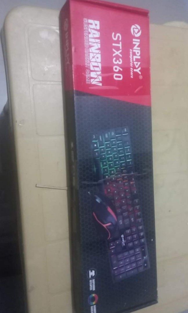 Keyboard Rainbow Inplay Stx360, Computers & Tech, Office & Business ...