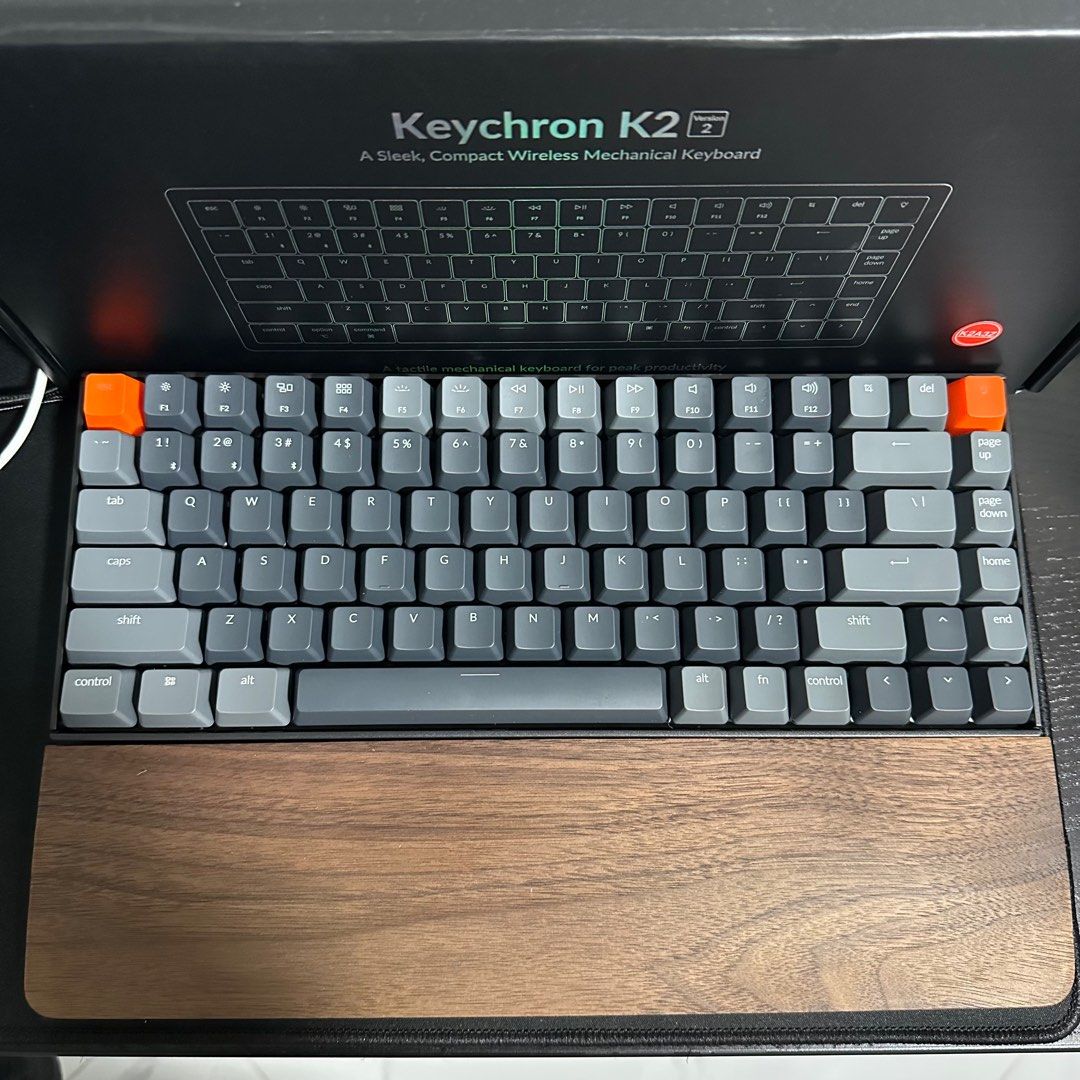 Keychron K2 V2 Wireless Mechanical Keyboard, Computers & Tech, Parts & Accessories, Computer ...