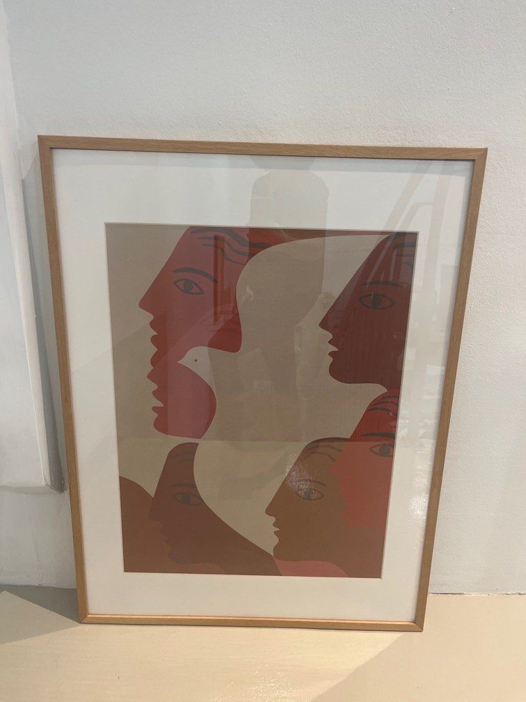 Large Size Wooden IKEA Frame, Furniture & Home Living, Home Decor, Wall ...