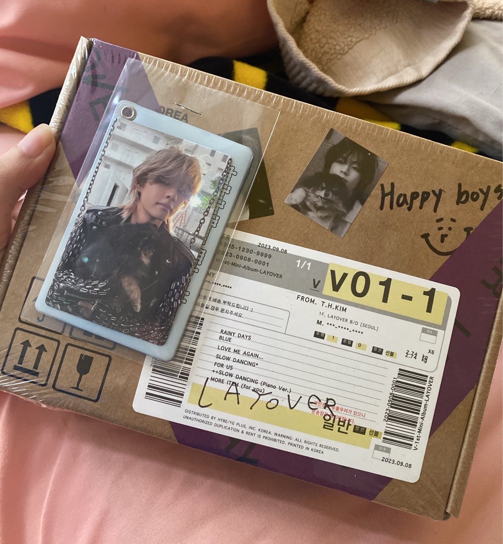 Layover Album (Purple Version) with POB, Hobbies & Toys, Memorabilia ...