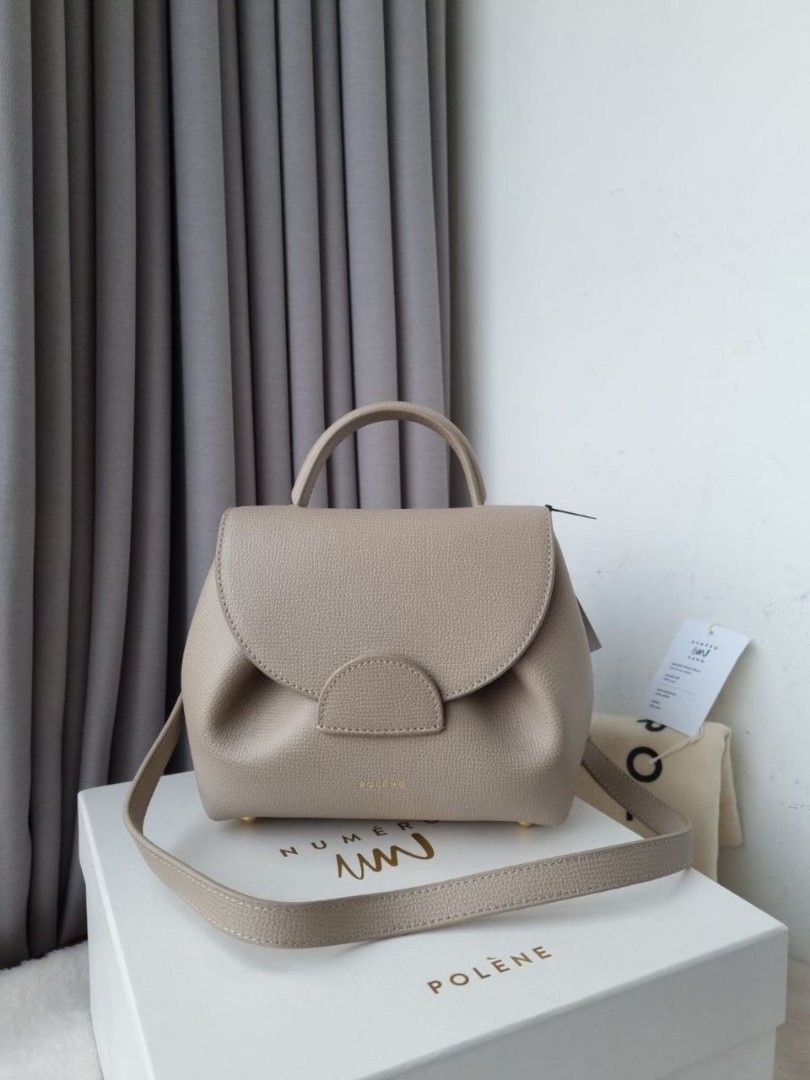 LIKE NEW Polene Uno Size Nano Taupe cantik juga warnanya Size 19x16 Ada ...