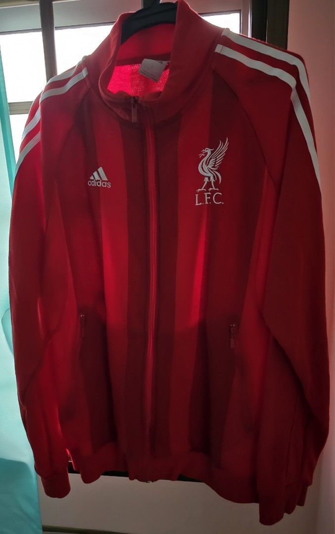 Liverpool Adidas Jacket, Men's Fashion, Coats, Jackets and Outerwear on ...