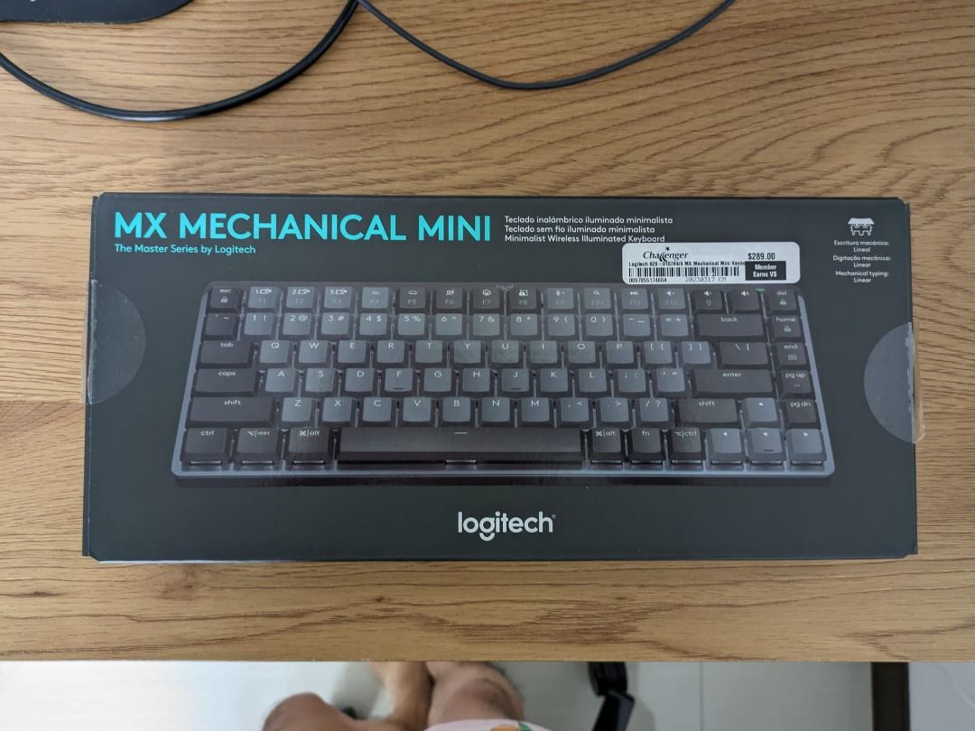 Logi MX Mechanical Mini - Linear (Black), Computers & Tech, Parts ...