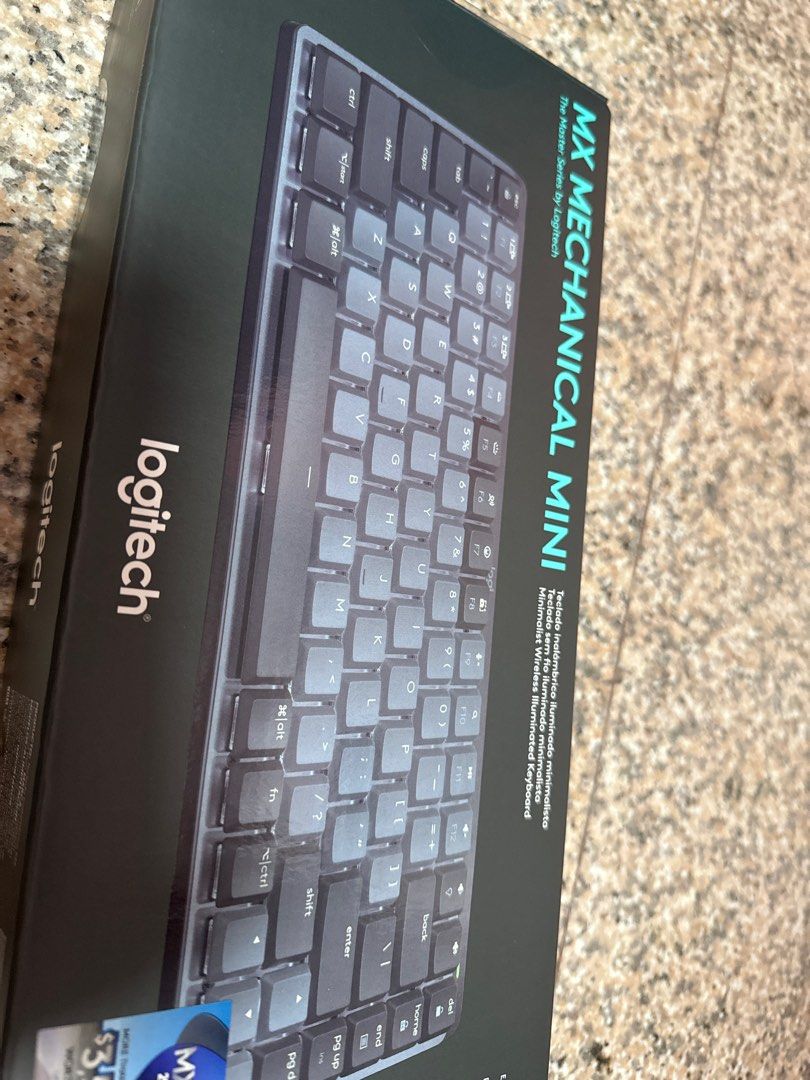 Logitech MX Mechanical Mini Wireless Keyboard Graphite (Linear), Computers & Tech, Parts ...