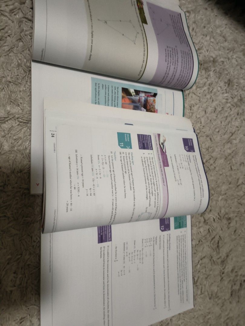 Lower secondary math textbooks 2A and 2B (express), Hobbies & Toys ...