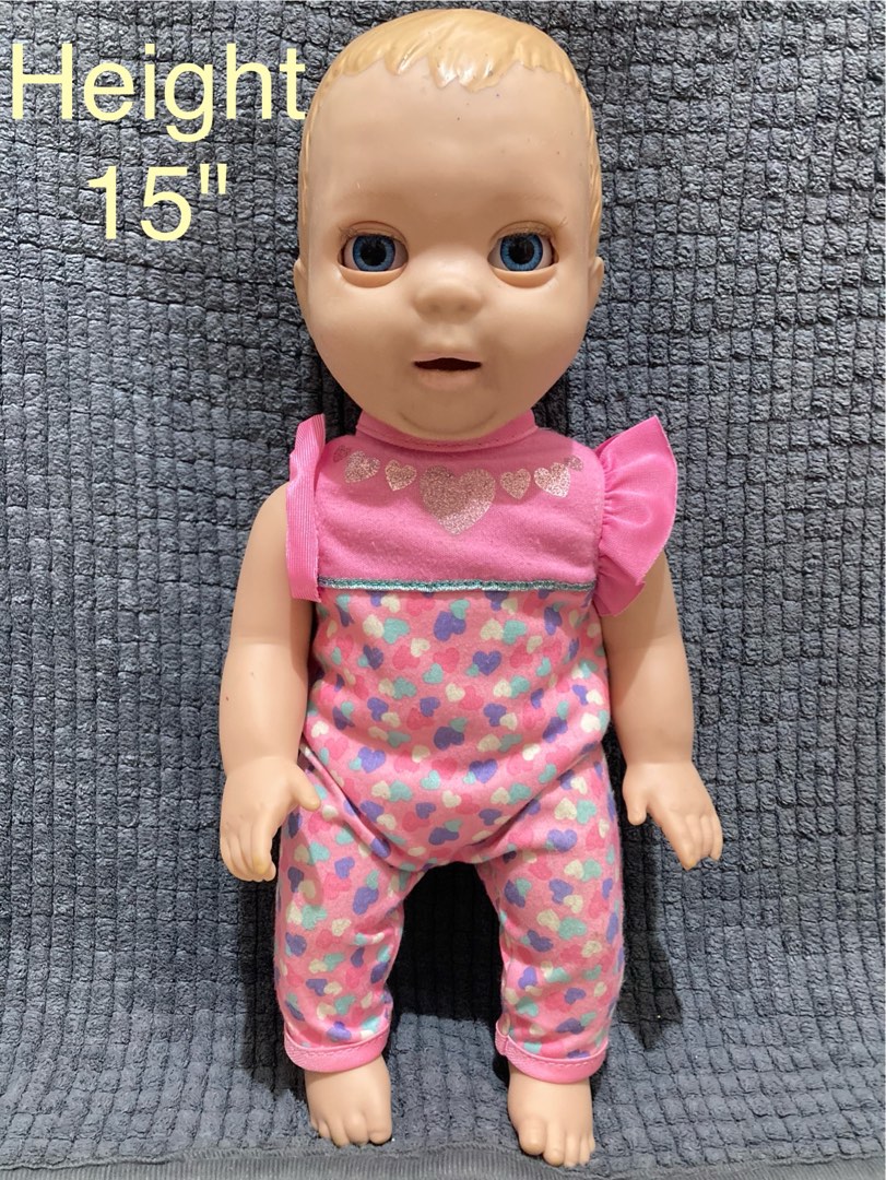 Luvabella Newborn, Blonde Hair, Interactive Baby Doll with Real ...