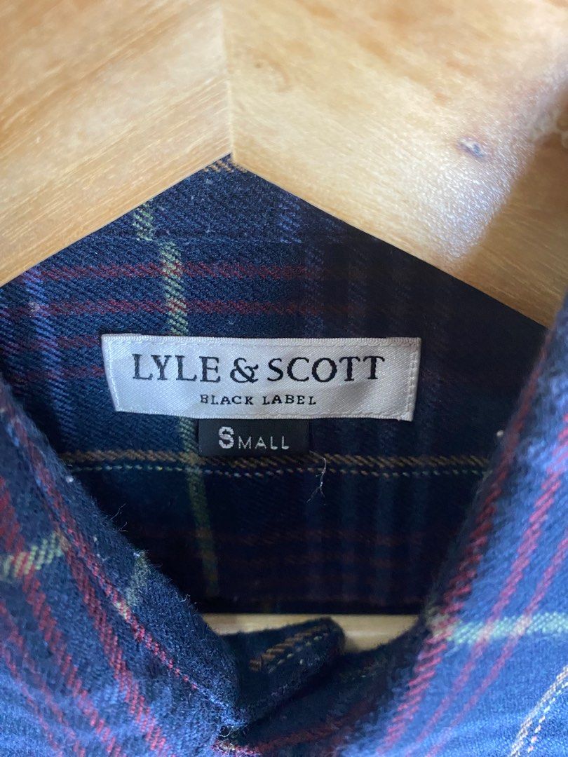 Lyle & Scott Black Label Kemeja, Men's Fashion, Tops & Sets, Formal ...
