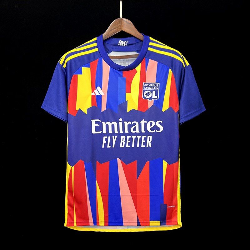 Lyon 3rd Kit Jersey Shirt 23/24, Sports Equipment, Sports & Games ...