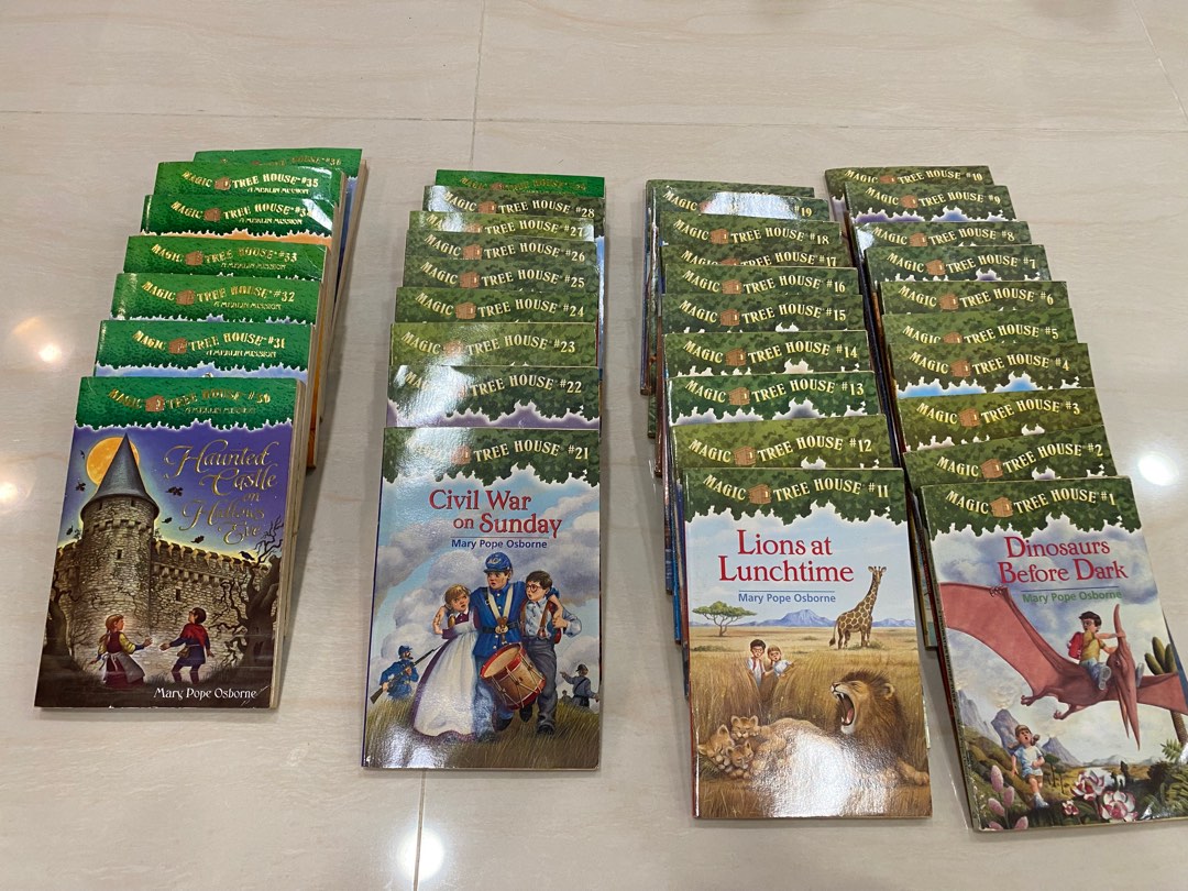 Magic Tree House book #1 to #36, Hobbies & Toys, Books & Magazines ...