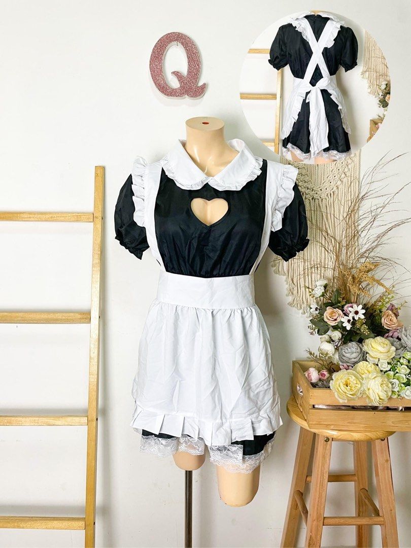 Maid Halloween Costume, Women's Fashion, Dresses & Sets, Sets or ...
