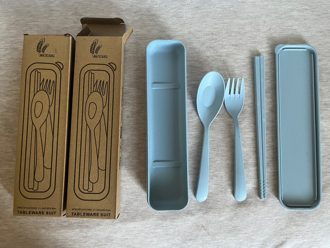 Maixiang Cutlery Set (biobased), Furniture & Home Living, Kitchenware ...