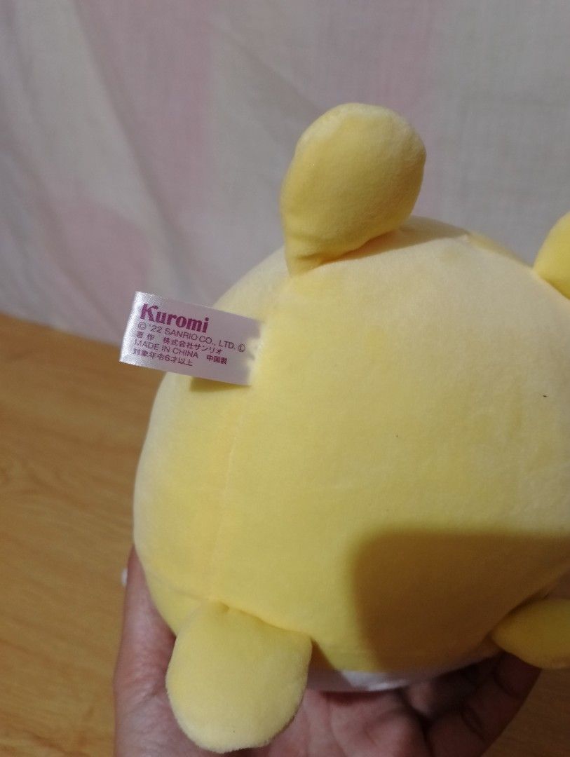 Mallow type Kuromi Mochiri collectible stuffed toy, Hobbies & Toys ...