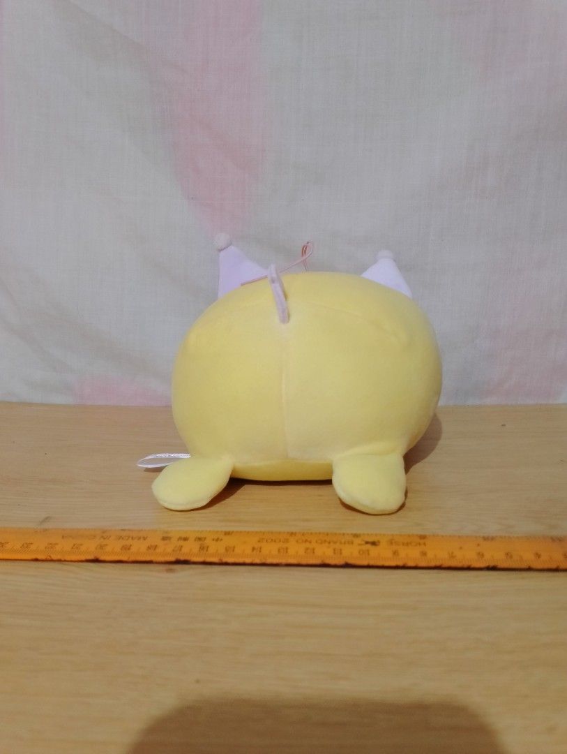 Mallow type Kuromi Mochiri collectible stuffed toy, Hobbies & Toys ...