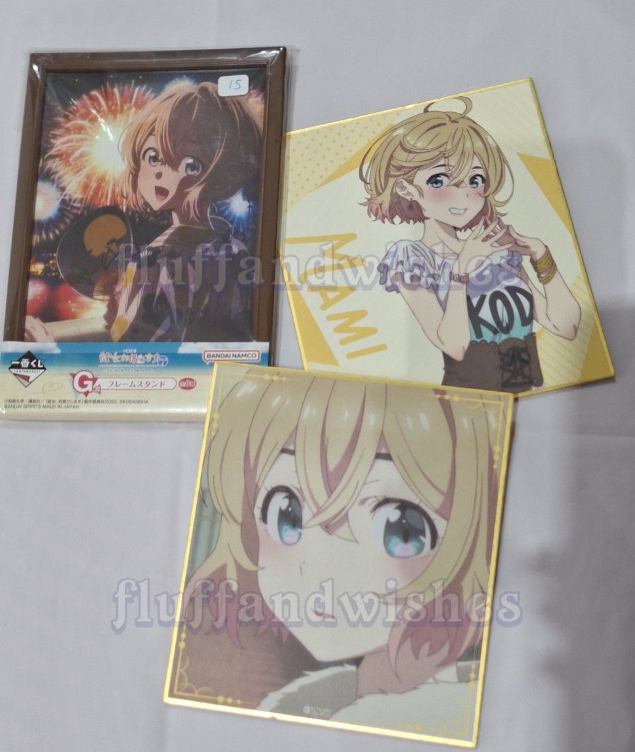 Mami shikishi and photo frame set, Hobbies & Toys, Toys & Games on ...