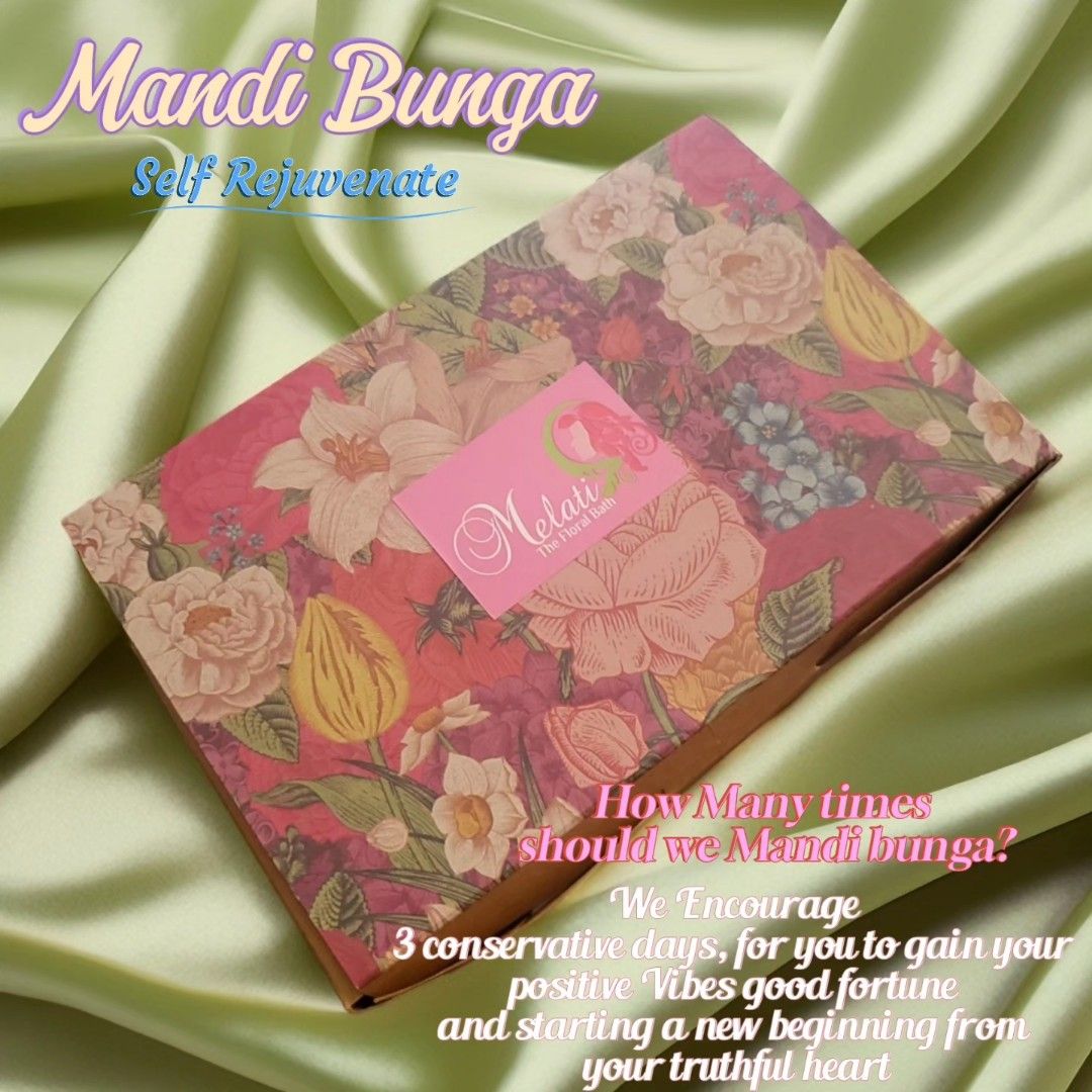 Mandi Bunga by Melati The Floral bath, Beauty & Personal Care, Bath ...
