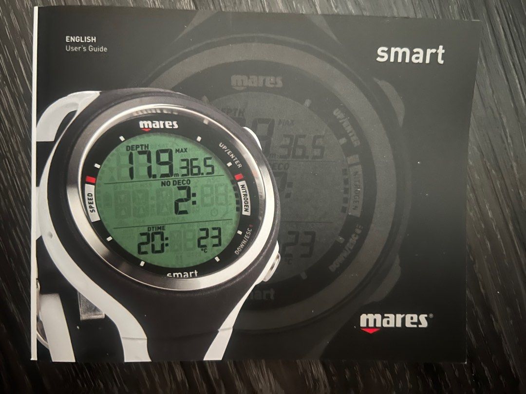 MARES Smart dive computer (Black&White), Sports Equipment, Sports ...