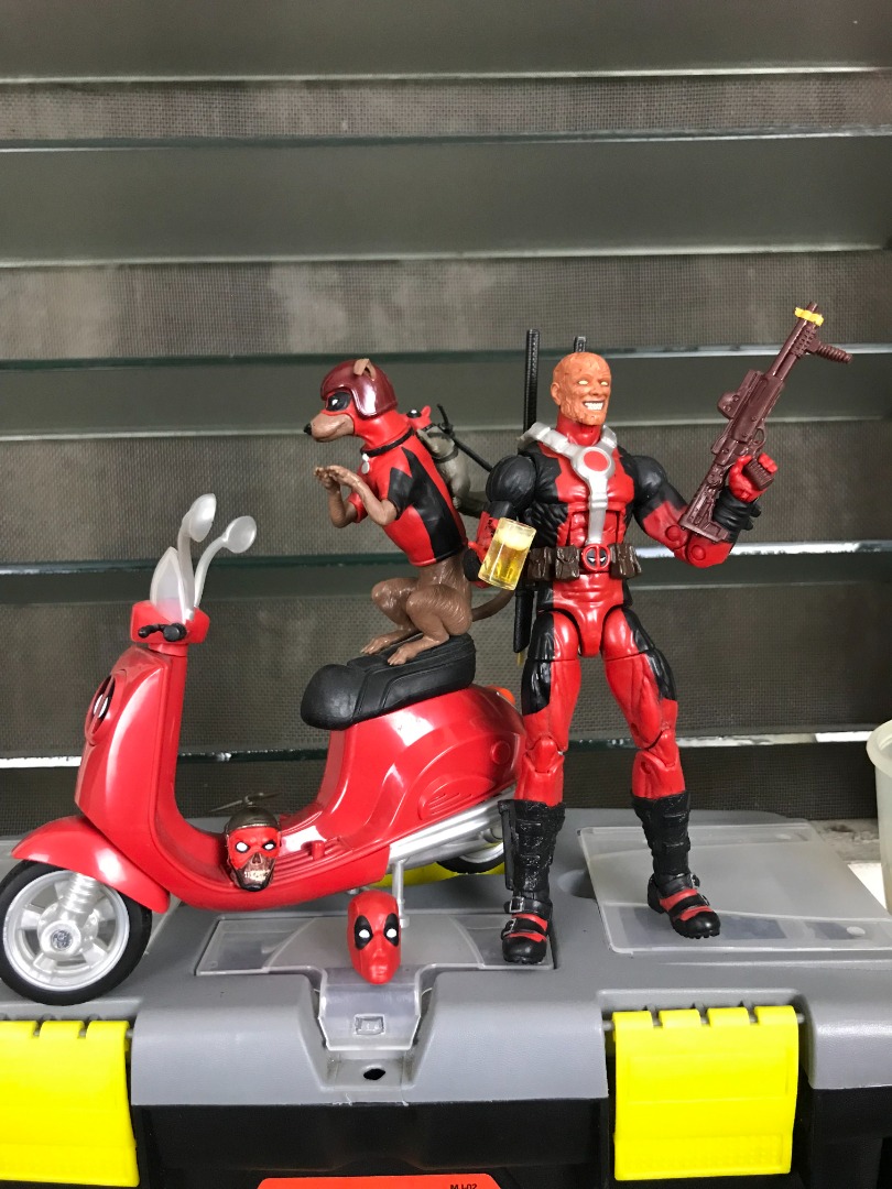 Marvel Legends 6inch Deadpool Loose with Weapons Cache, Hobbies & Toys ...