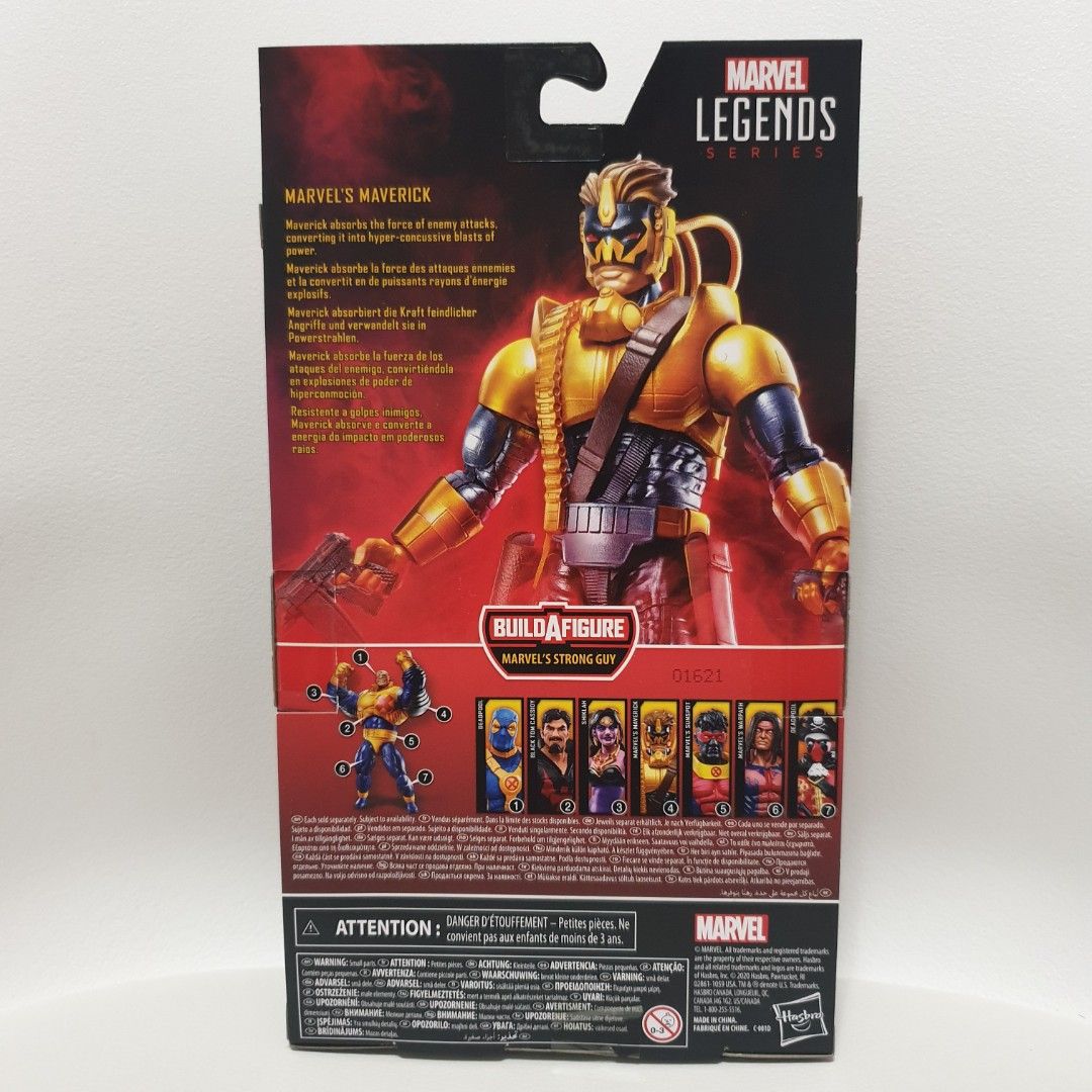 MAVERICK Deadpool Strong Guy Wave Marvel Legends Series, Hobbies & Toys ...