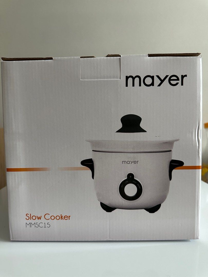 Mayer slow cooker MMSC15, TV & Home Appliances, Kitchen Appliances ...