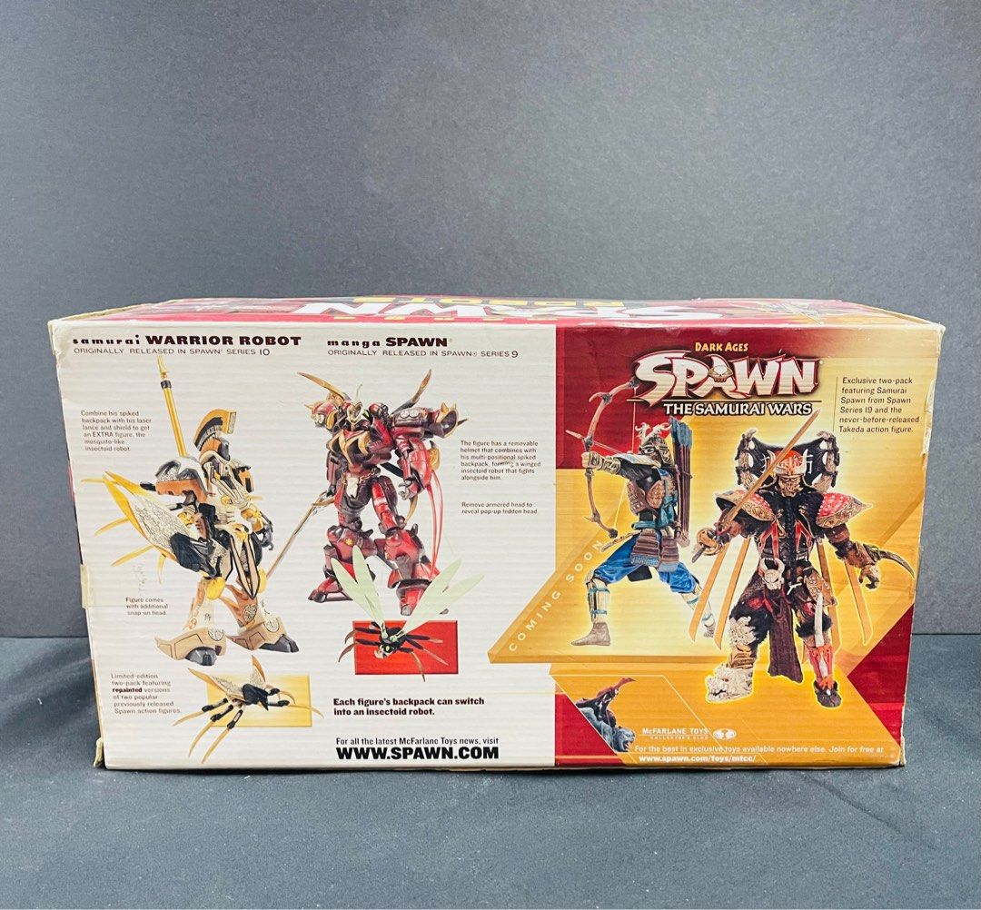 McFarlane Manga Spawn ROBOTS Boxset, Hobbies & Toys, Toys & Games on Carousell
