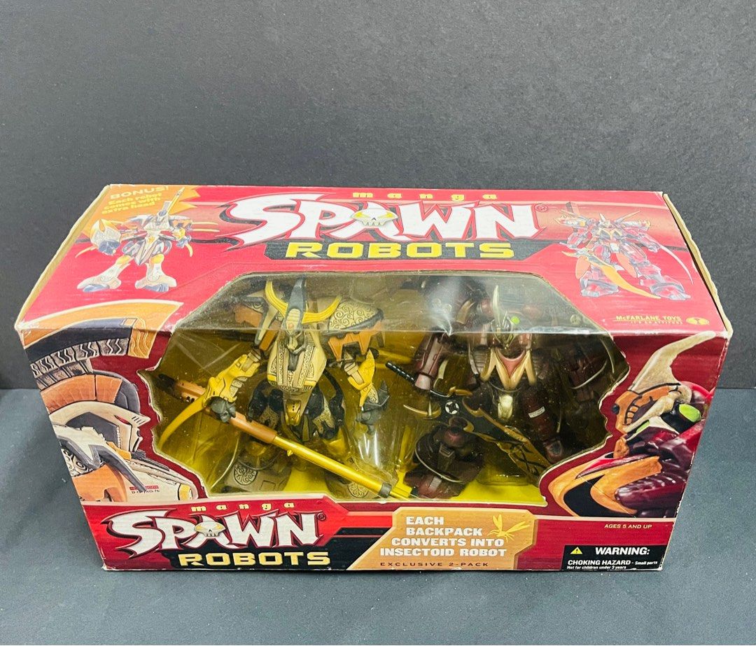 McFarlane Manga Spawn ROBOTS Boxset, Hobbies & Toys, Toys & Games on Carousell