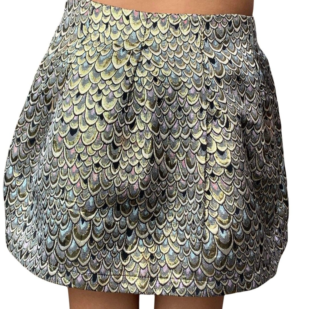 mermaidcore mermaid scale fish scale patterned skirt, Women's Fashion ...