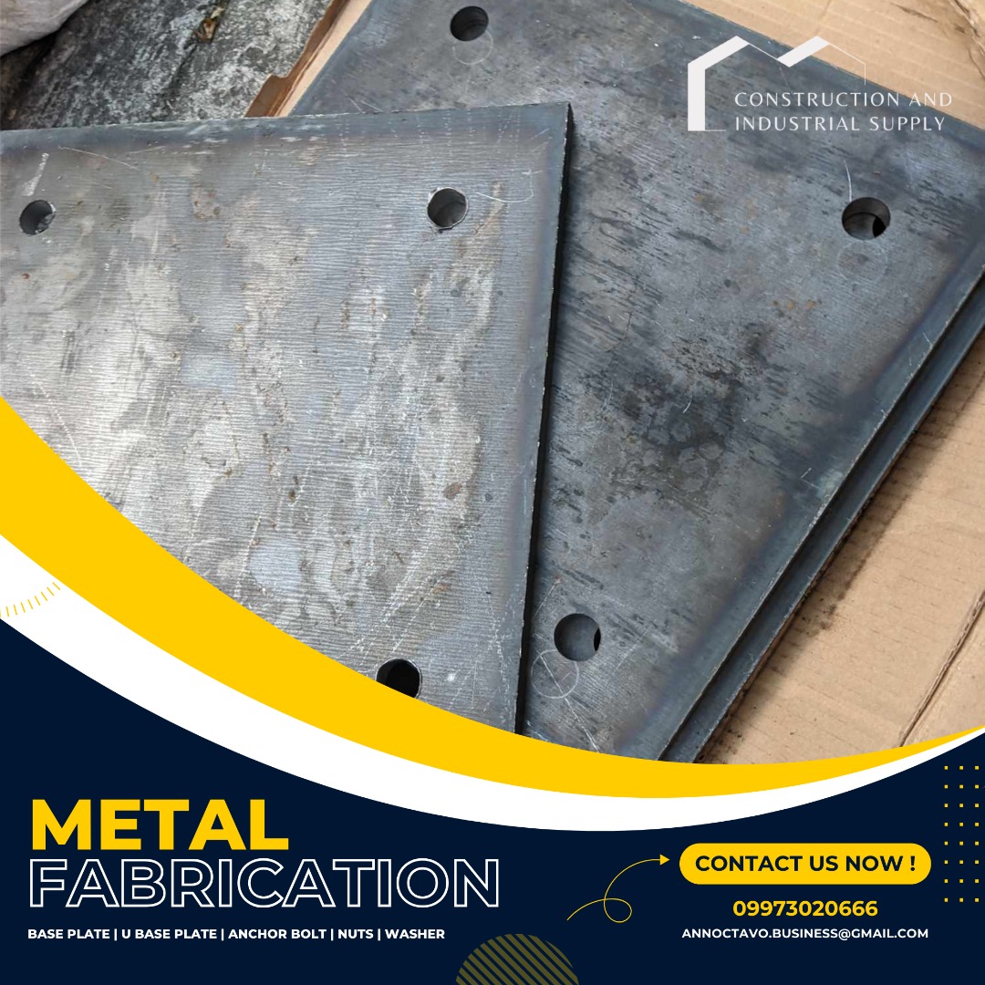 Metal Plate | Flange Plate | Base plate | Base Plate Fabricate ...