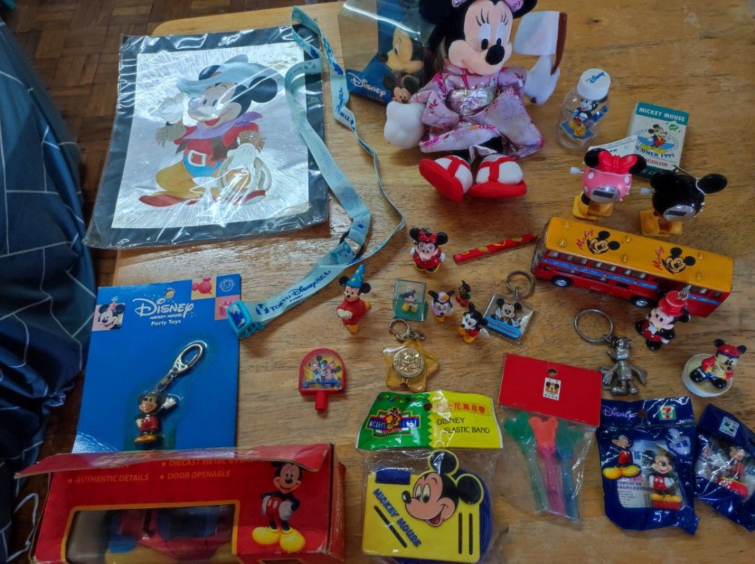 Mickey Mouse collection (rare), Hobbies & Toys, Toys & Games on Carousell