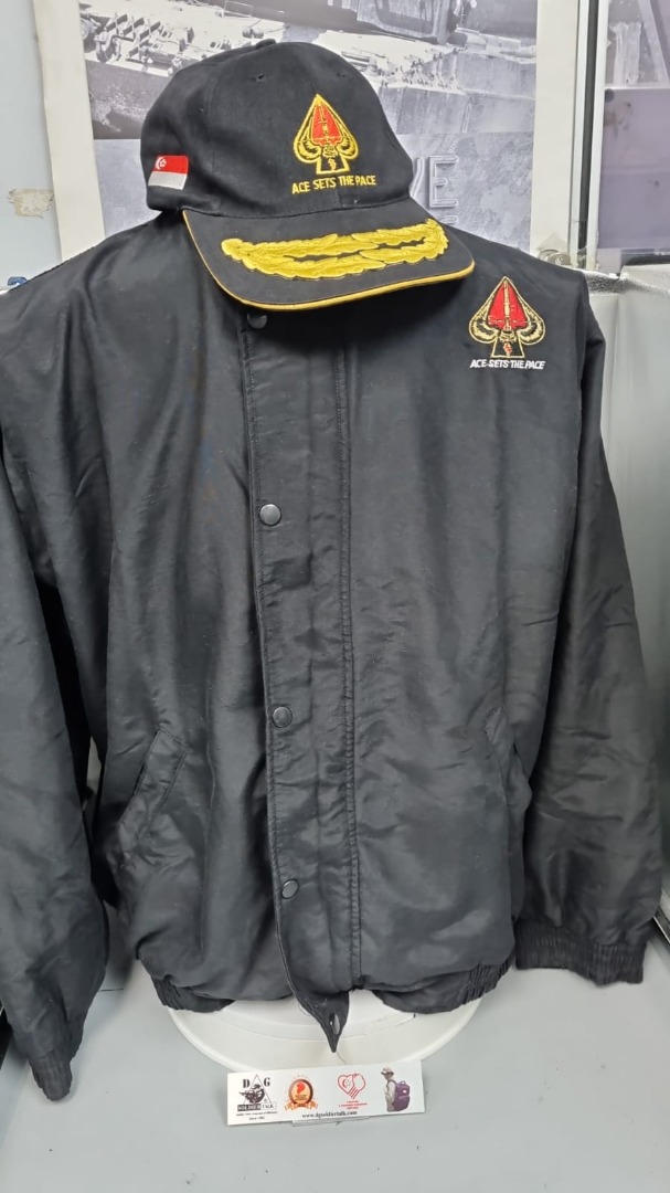 Micro fiber jacket logo HQ 2 SIB embroidered Size M, Men's Fashion ...