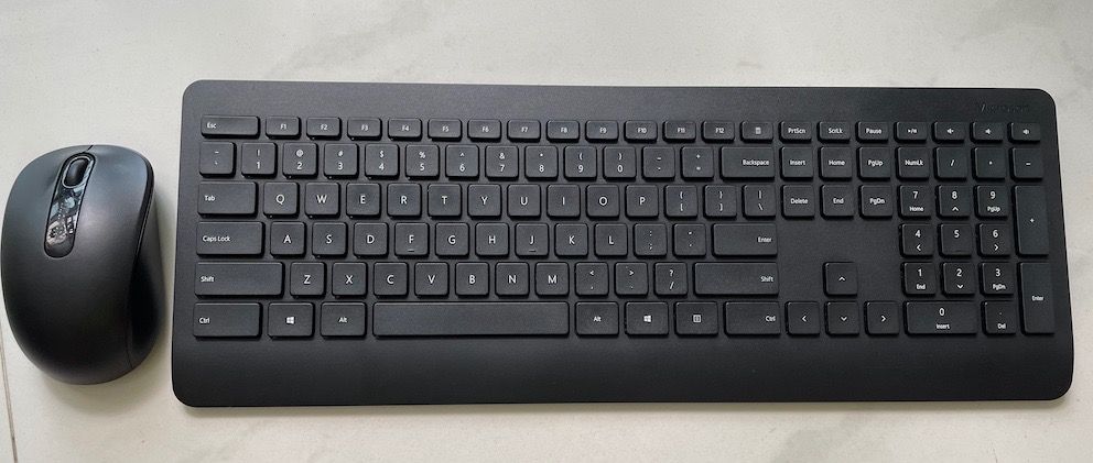 Microsoft Wireless Keyboard And Mouse Computers And Tech Parts And Accessories Computer Keyboard On