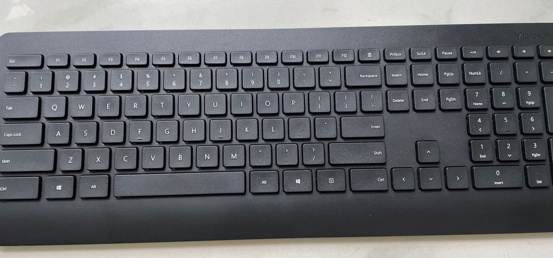 Microsoft Wireless Keyboard And Mouse Computers And Tech Parts And Accessories Computer Keyboard On