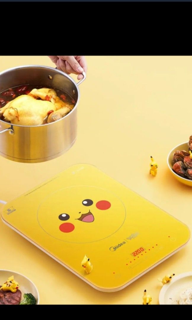 Midea X Pokemon Collection Induction cooker, TV & Home Appliances ...