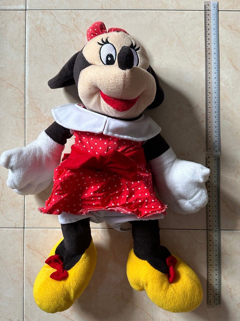 Minnie Mouse stuffed toy, Hobbies & Toys, Toys & Games on Carousell