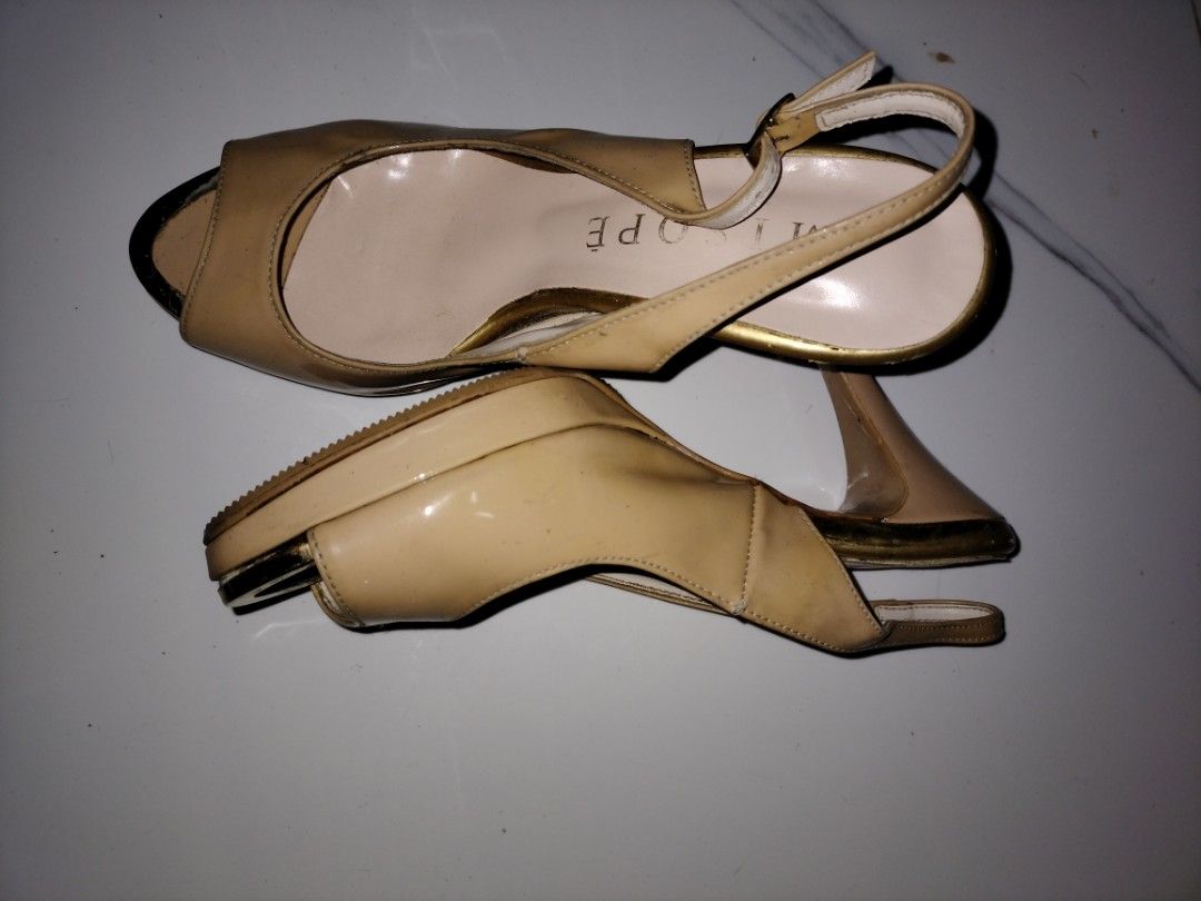 Misope brand sandals size 35, used and sign of usage. GenSan City ...