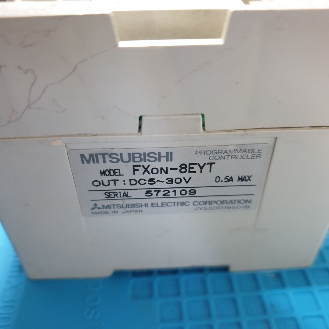 Mitsubishi FXON-8EYT DC Digital Output Module FX Series Commercial ...