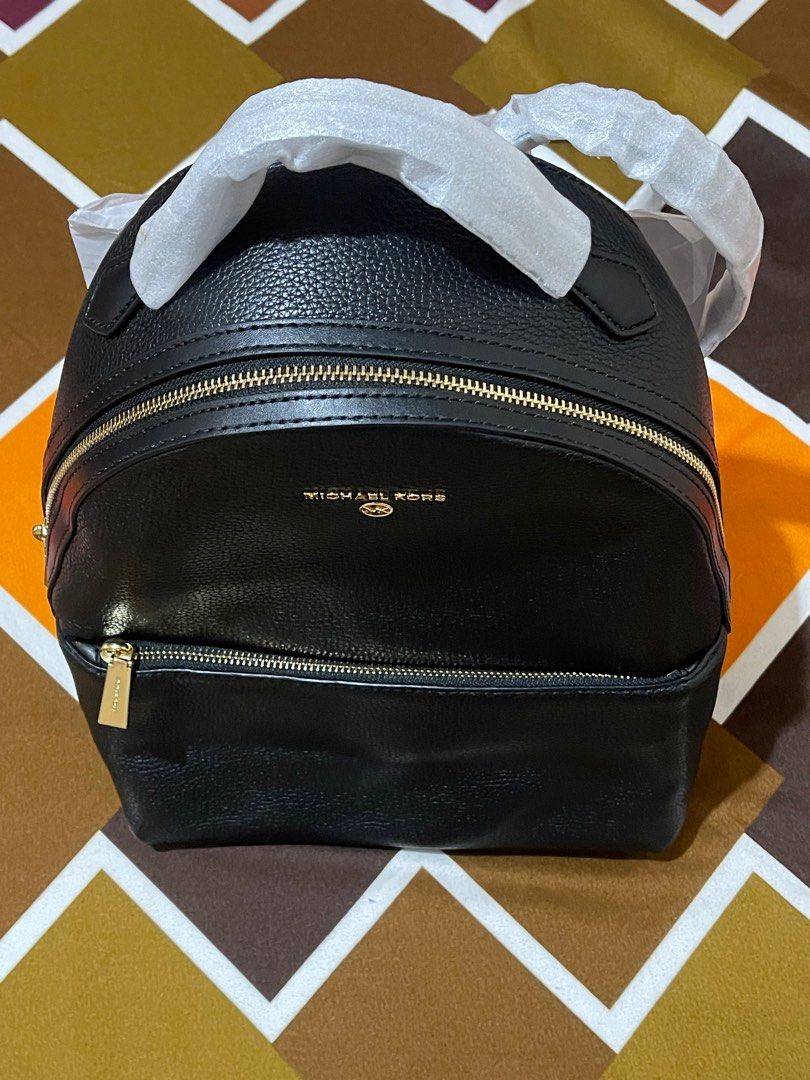 MK Valerie Leather Backpack, Women's Fashion, Bags & Wallets, Backpacks ...