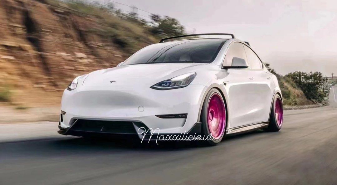 Model Y Full Carbon Fibre BODYKIT!, Car Accessories, Accessories on ...
