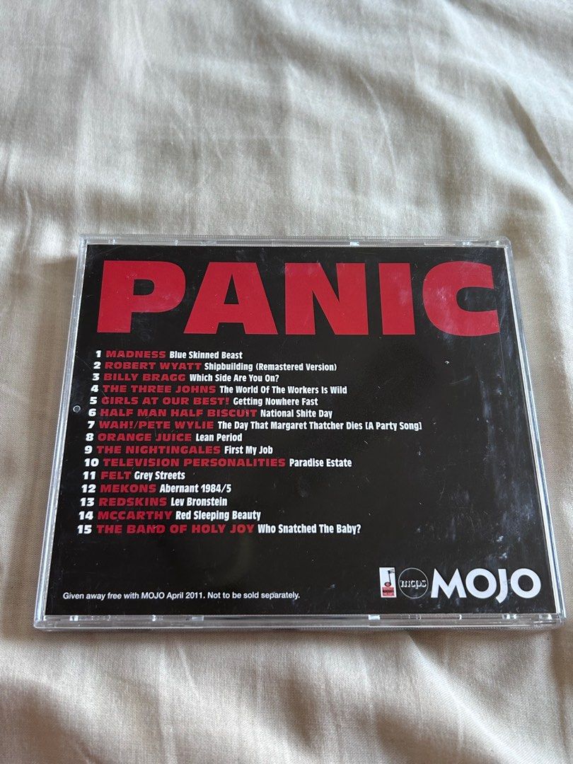 Mojo Panic CD 80s indie , Hobbies & Toys, Music & Media, CDs & DVDs on Carousell