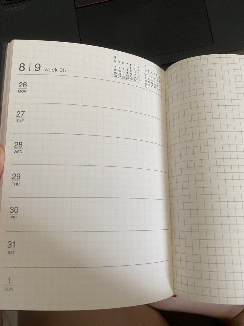 MUJI 2024 Planner, Everything Else on Carousell