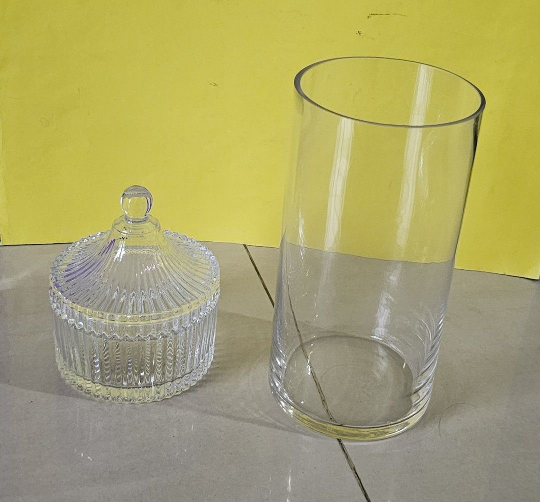 Multi Purpose Glass Containers Furniture And Home Living Home Decor