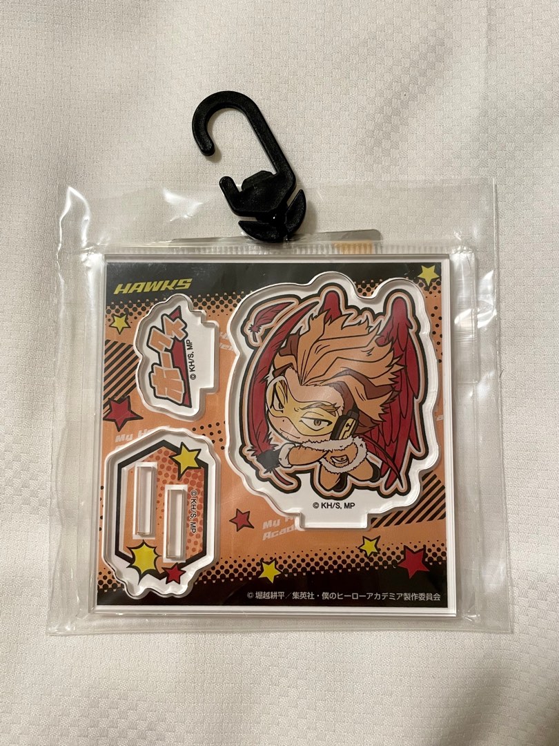 My Hero Academia MHA Hawks Chibi Acrylic Standee, Hobbies & Toys, Toys ...