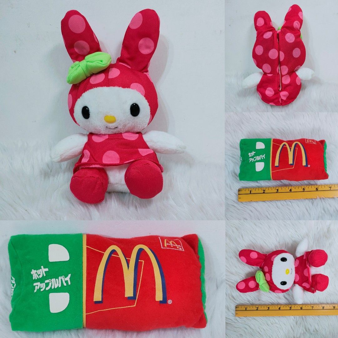 My Melody x McDonalds Apple Pie Plushie (2in1), Hobbies & Toys, Toys ...