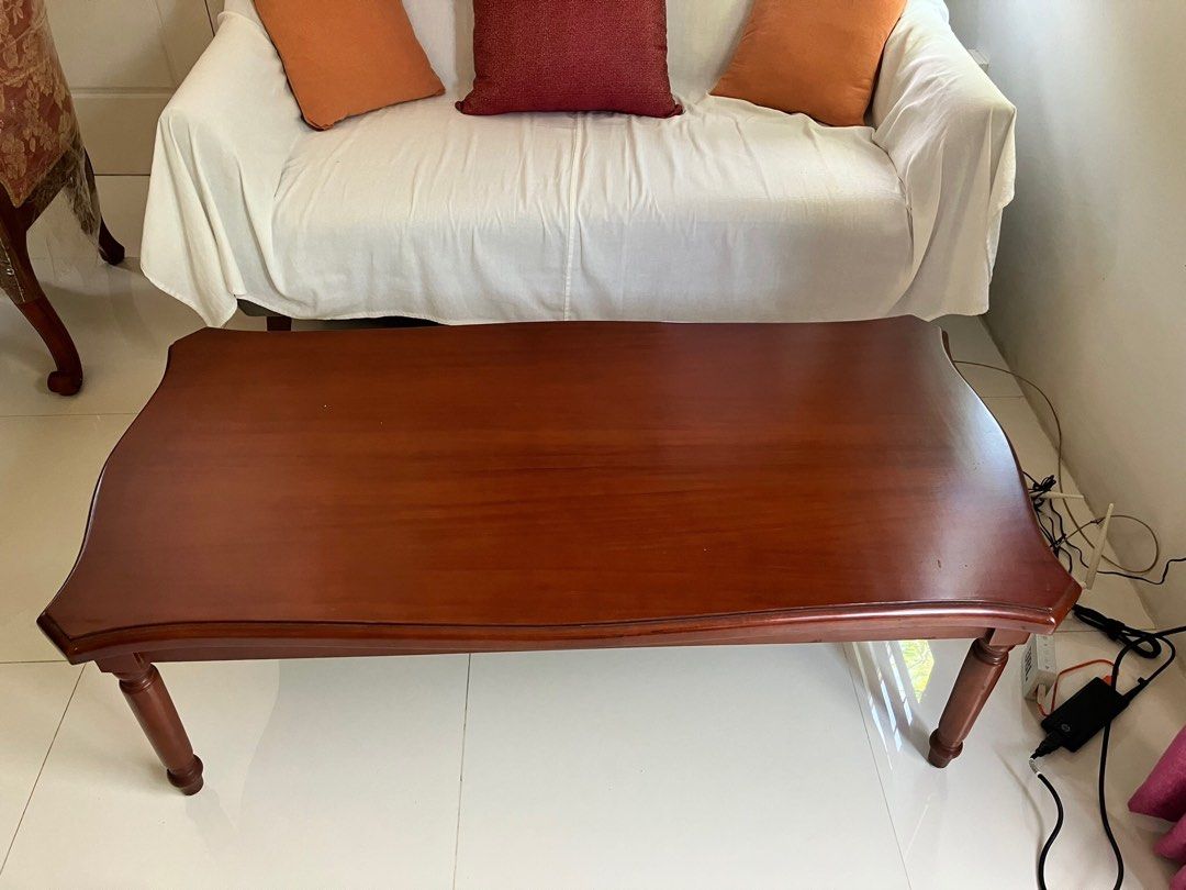 Narra Center Table, Furniture & Home Living, Furniture, Tables & Sets ...