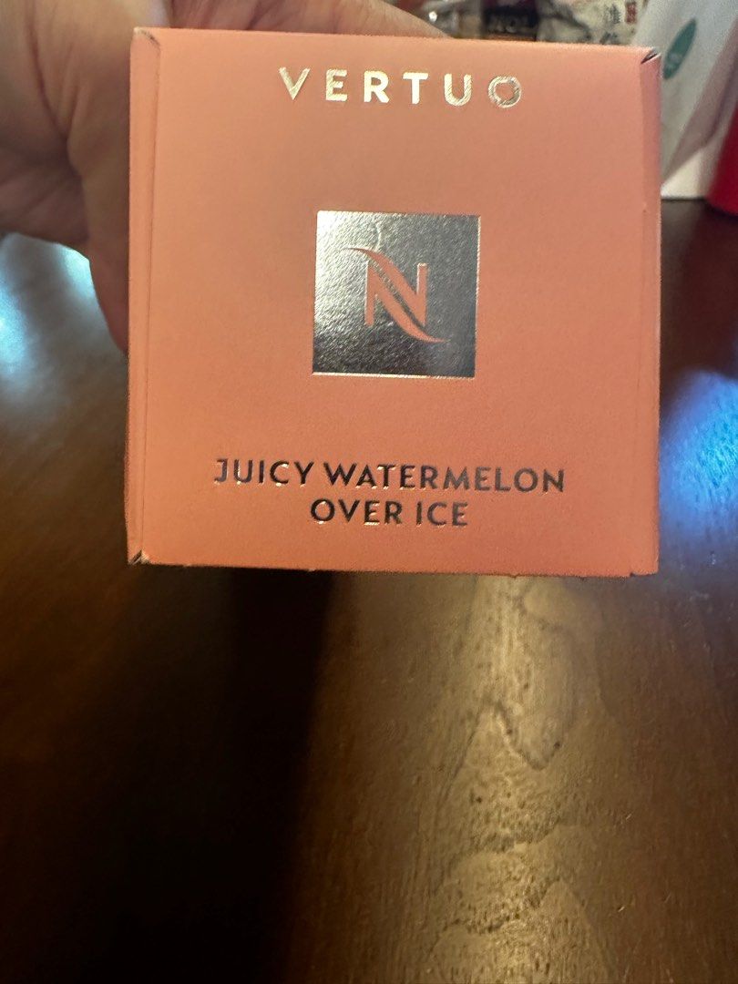 Nespresso Barista Creations Juicy Watermelon over ice flavoured ...