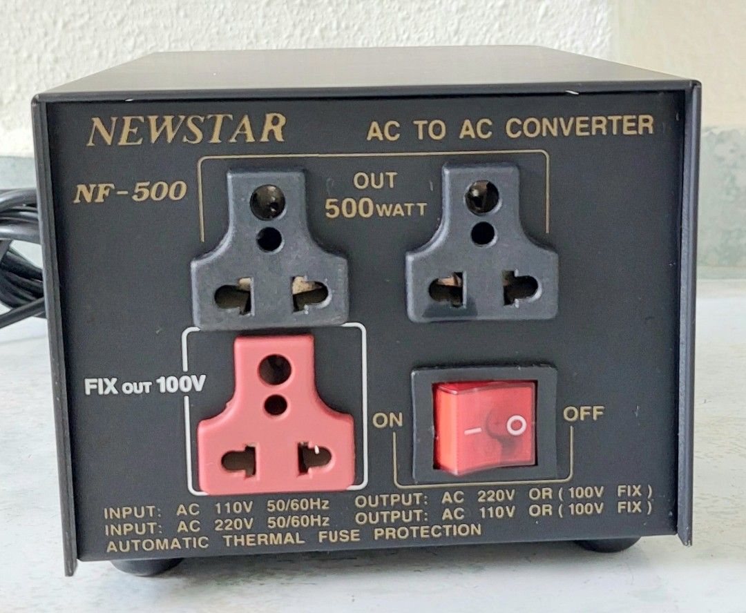 Newstar 500w ac to ac Converter Transformer (NF-500) Power Converter ...