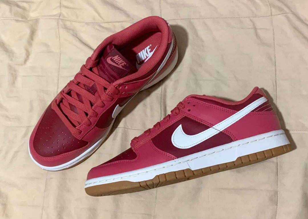 Nike Dunk Low 'Desert Berry', Women's Fashion, Footwear, Sneakers on ...