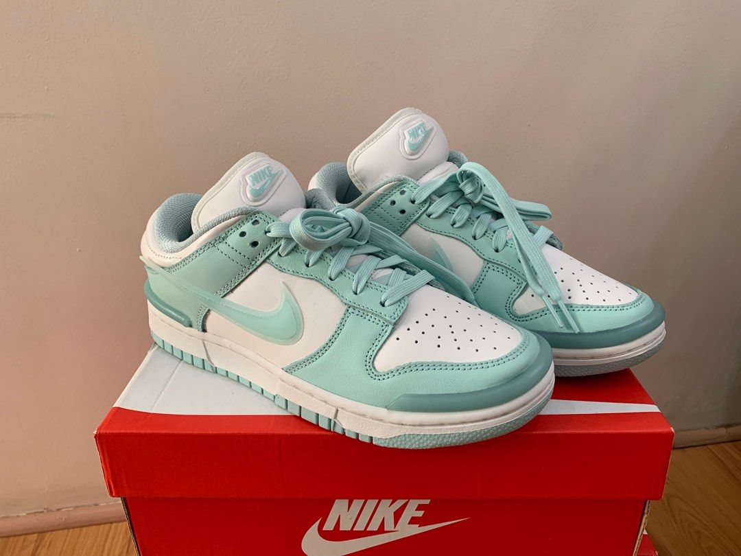 Nike Dunk Low “Jade Ice”, Men's Fashion, Footwear, Sneakers on Carousell
